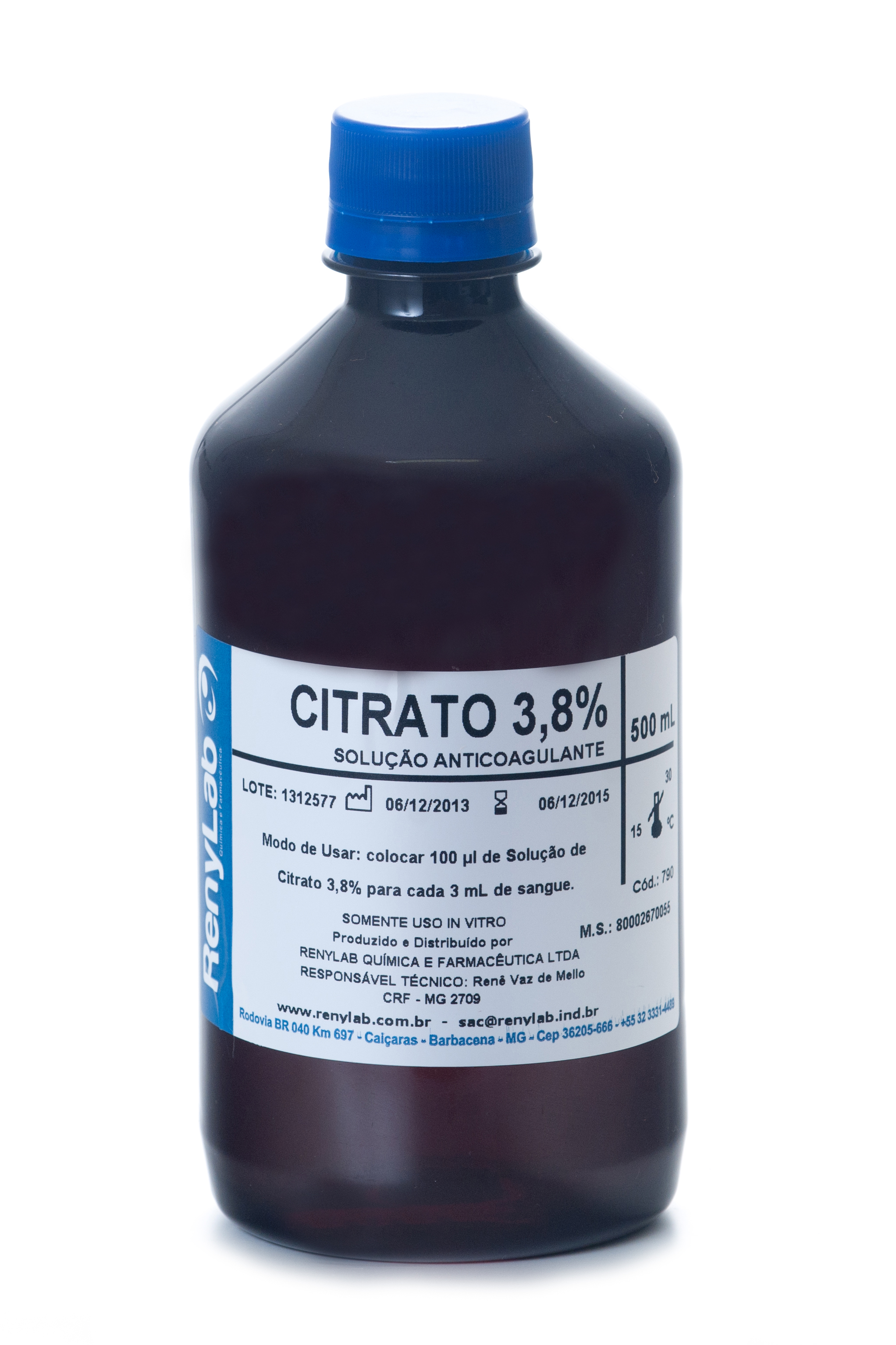Anticoagulante Citrato - Renylab