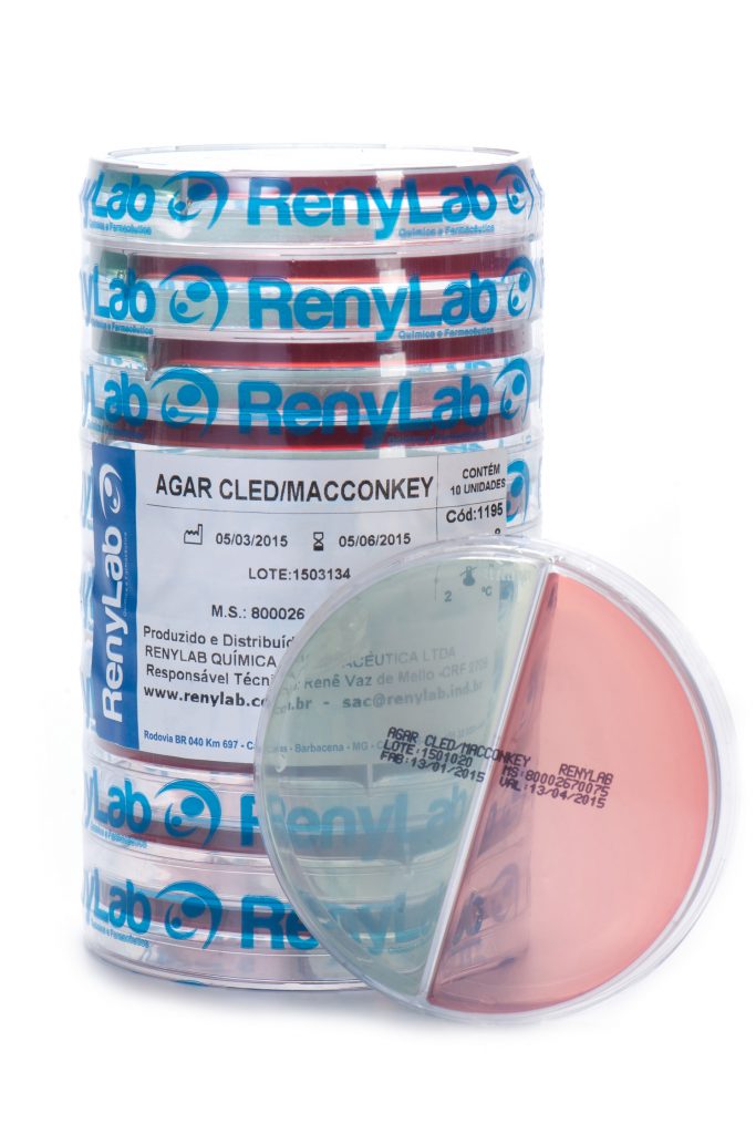 Agar Cled/MacConkey - Renylab